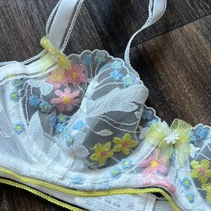 Lounge | Intimates & Sleepwear | Lounge Fleur Balcony Bra | Poshmark